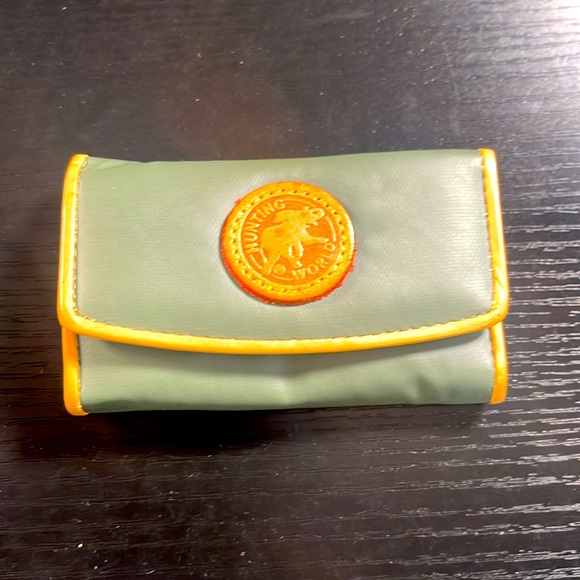 Bags | Hunting World Green Nylon Key Holder | Poshmark